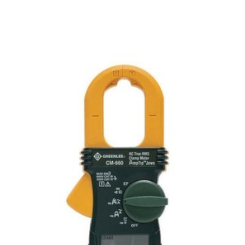 Alicate Amperímetro Digital 600A AC/DC CAT III CM-660 GREENLEE ...