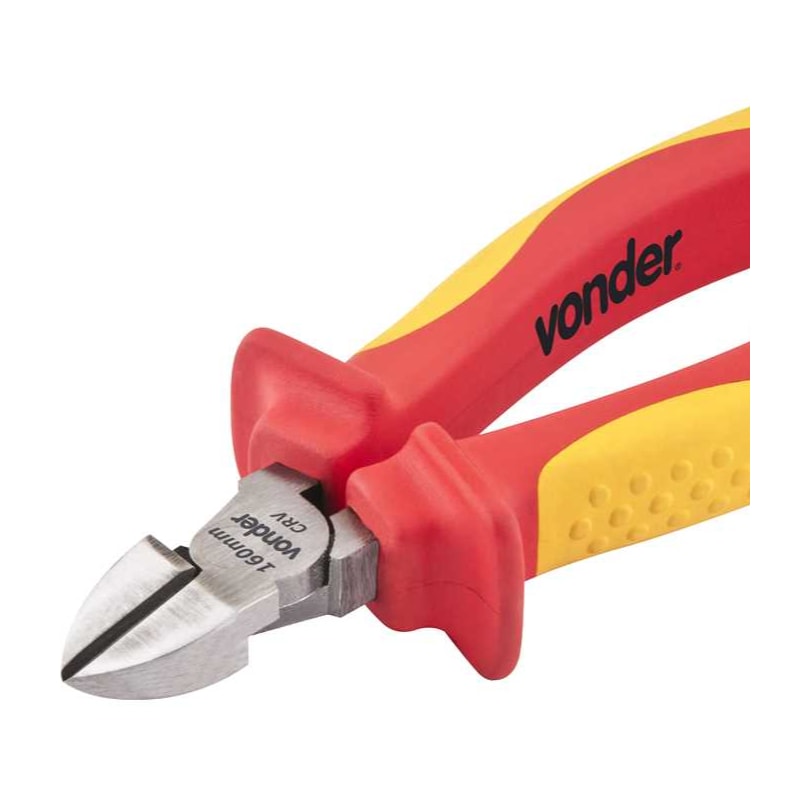 Alicate de Corte Diagonal 6" Isolado 1000V VDE 3626061503 VONDER | Anhanguera Ferramentas