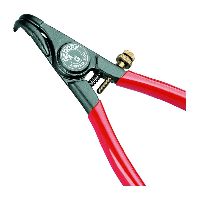 Alicate para Anel Externo 5" com Regulagem Ponta Curva 90º 8000 A 11G GEDORE | Anhanguera ...