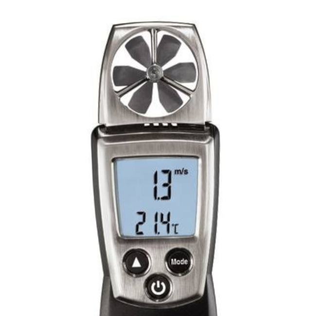 Anemômetro de Molinete com Hélice Portátil -10 a +50 °C 410-1 TESTO ...