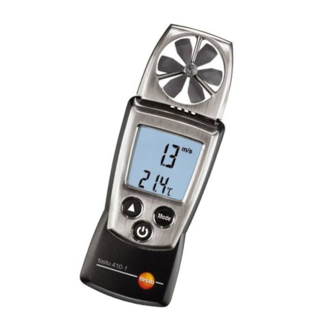 Anemômetro de Molinete com Hélice Portátil -10 a +50 °C 410-1 TESTO ...