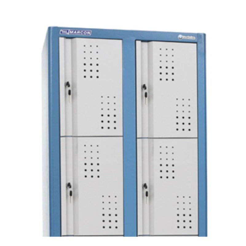 Armário Roupeiro Duplo de 8 Portas AM-65 MARCON | Anhanguera Ferramentas
