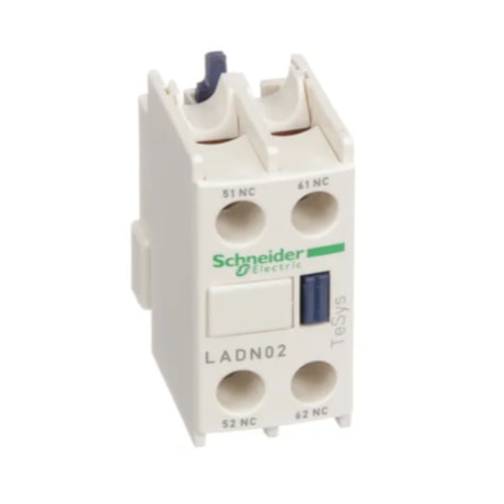 Bloco de Contato Auxiliar Frontal 2Nf TESYS D LADN02 SCHNEIDER ...