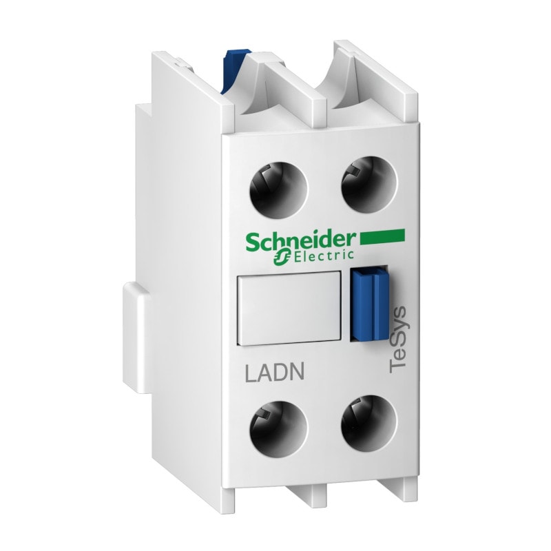 Bloco de Contato Auxiliar Frontal 2Nf TESYS D LADN02 SCHNEIDER ...