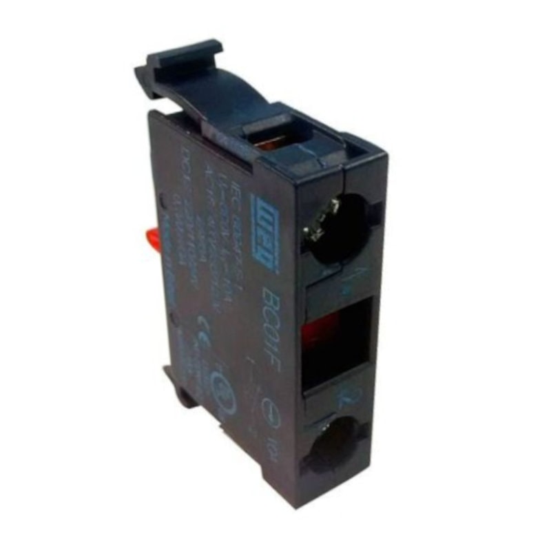 Bloco de Contato Sinalização 1NF BC01F-CSW X10 WEG | Anhanguera Ferramentas