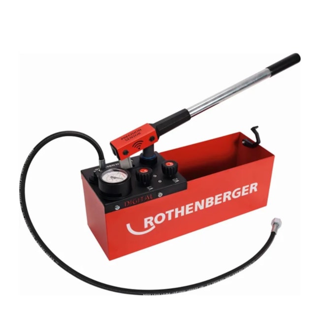 Bomba de Teste Hidrostático 30BAR 12L RP 50 DIGITAL ROTHENBERGER ...