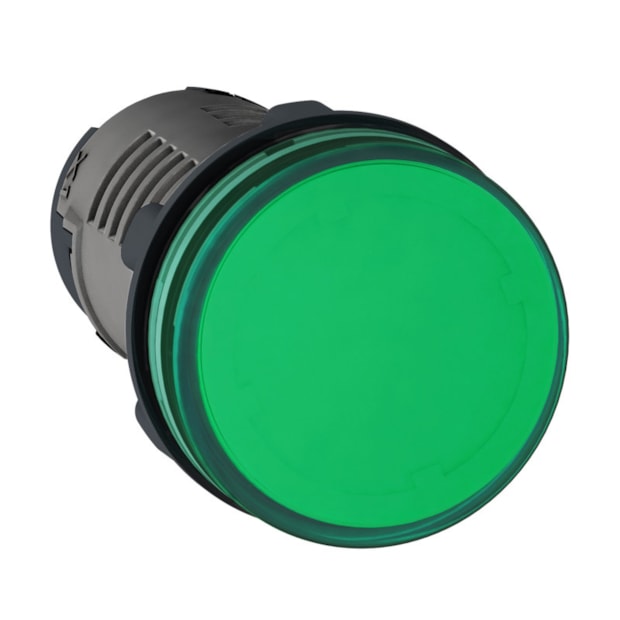 Botão Sinaleiro LED Verde 220V XA2EVM3LC STECK - AnhangueraFerramentas