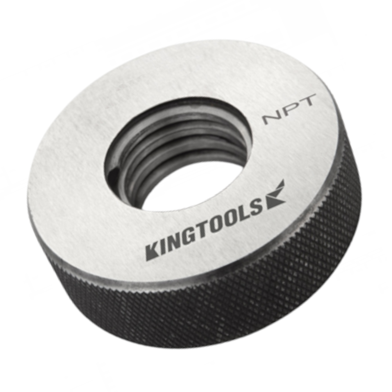 Calibrador de Rosca Anel NPT 1/2"-14 Tipo Passa e Não Passa APNP 1/2 NPT KINGTOOLS | Anhanguera ...