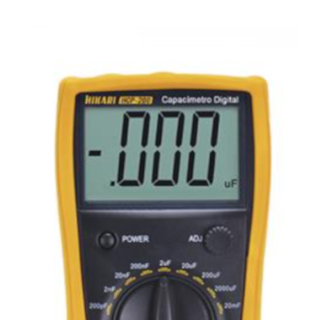 Capacímetro Digital CAT II 600V HCP-200 HIKARI | Anhanguera Ferramentas