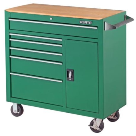 Carrinho para Ferramentas com 6 Gavetas e 1 Porta ST95109SC SATA ...