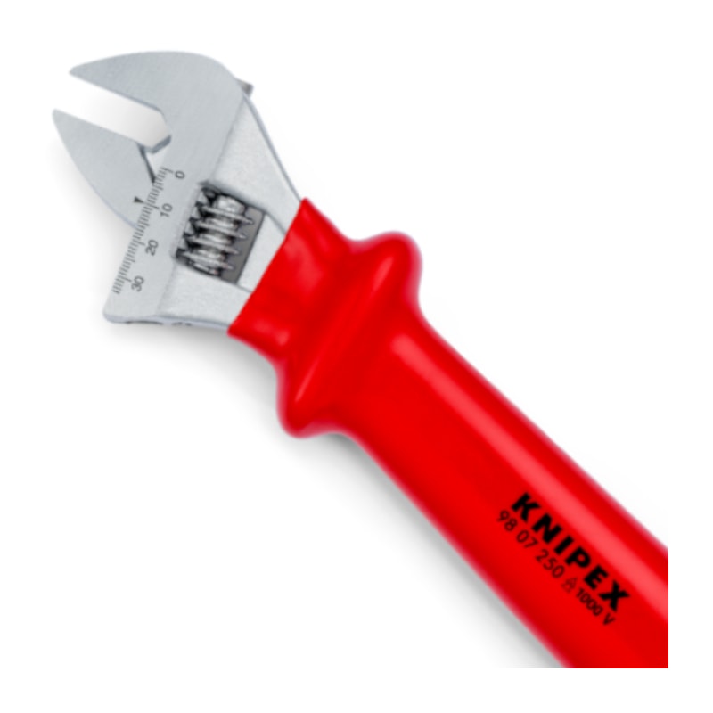 Chave Ajustável Inglesa 10" Isolada 1000V VDE 98 07 250 KNIPEX ...