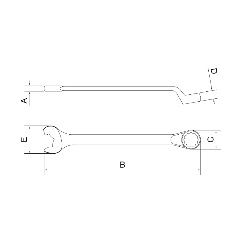 Chave Combinada 24mm Superdrive 44680124 TRAMONTINA PRO | Anhanguera ...