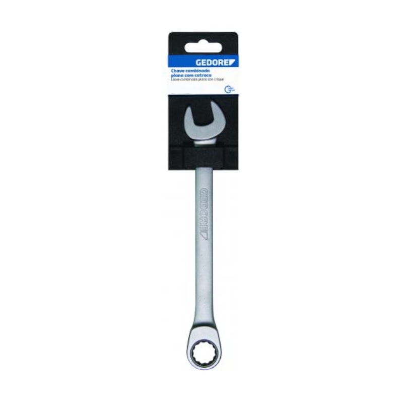 Chave Combinada Catraca 12MM Plana 9R-12 GEDORE | Anhanguera Ferramentas