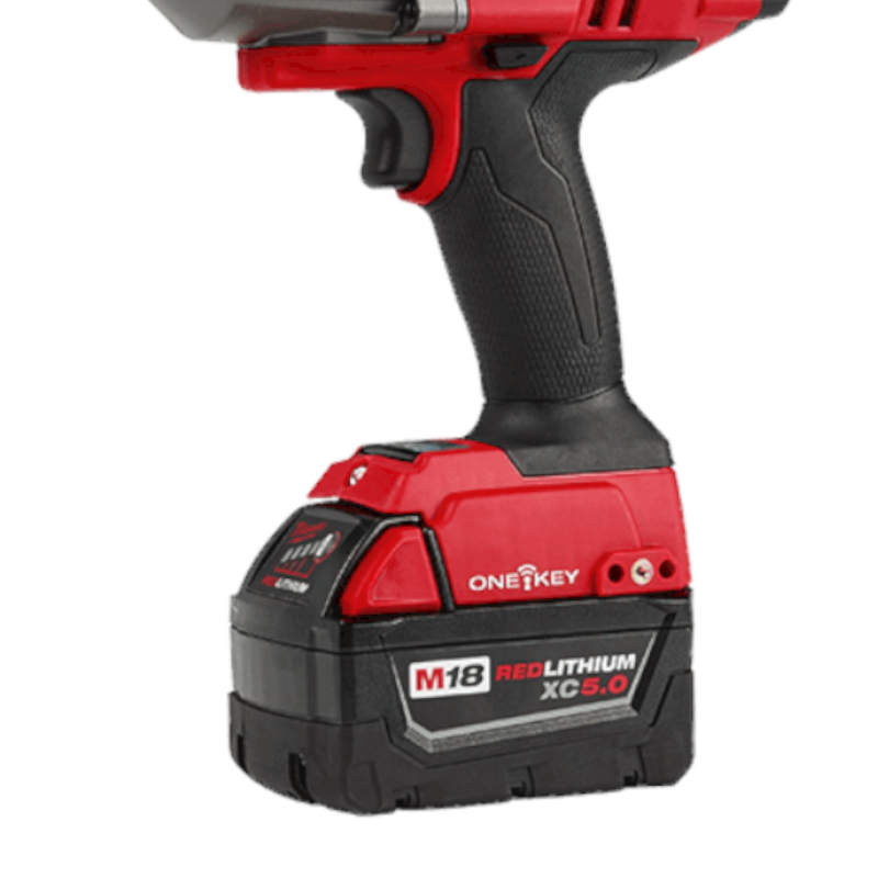 Chave de Impacto 1/2" 18V com 2 Baterias 5.0Ah 1 Carregador 220V e ...