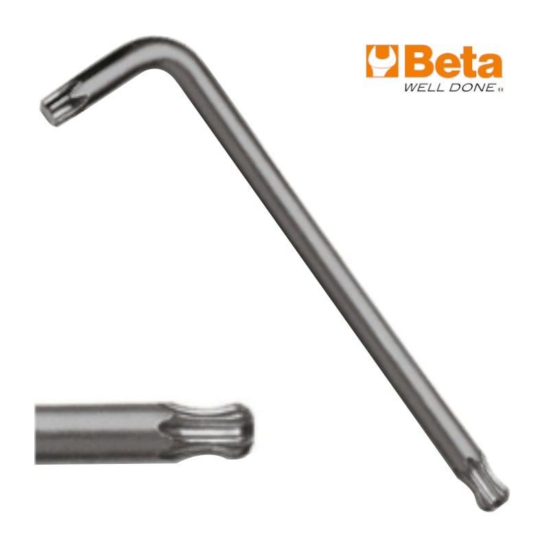 Chave Torx Tipo L Abaulada T20 97BTX BETA | Anhanguera Ferramentas