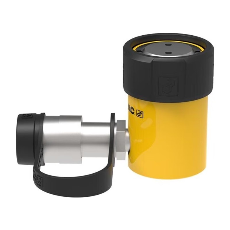 Cilindro Hidráulico 10 Toneladas Curso 26mm Simples Ação RC101 ENERPAC ...