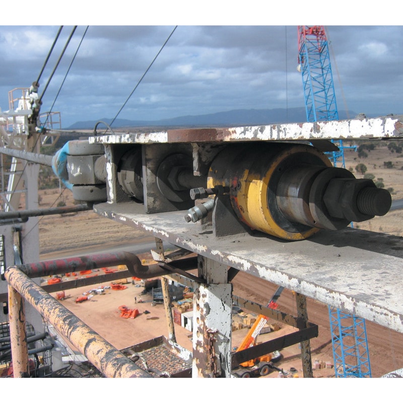 Cilindro Hidráulico com Haste Vazada 30 Toneladas Curso 64mm Simples ...