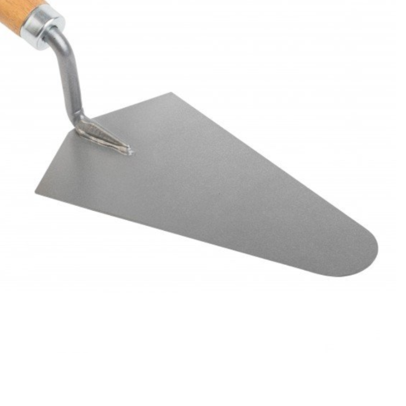 Colher Pedreiro Aço Reta 8"/200mm Soldada Pintada c/ Cabo Madeira 61860 ...