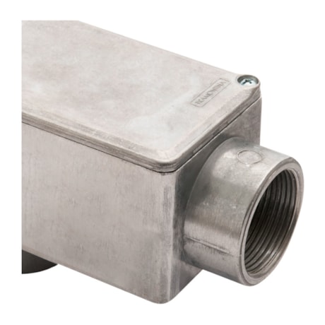 Condulete Fixo 1.1/2" Tipo "LB" com Tampa 56103/305 TRAMONTINA ELETRIK ...