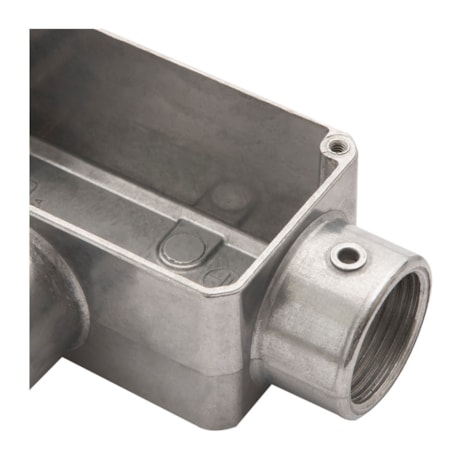 Condulete Fixo 1/2" Tipo "T" sem Tampa 56106/301 TRAMONTINA ELETRIK ...