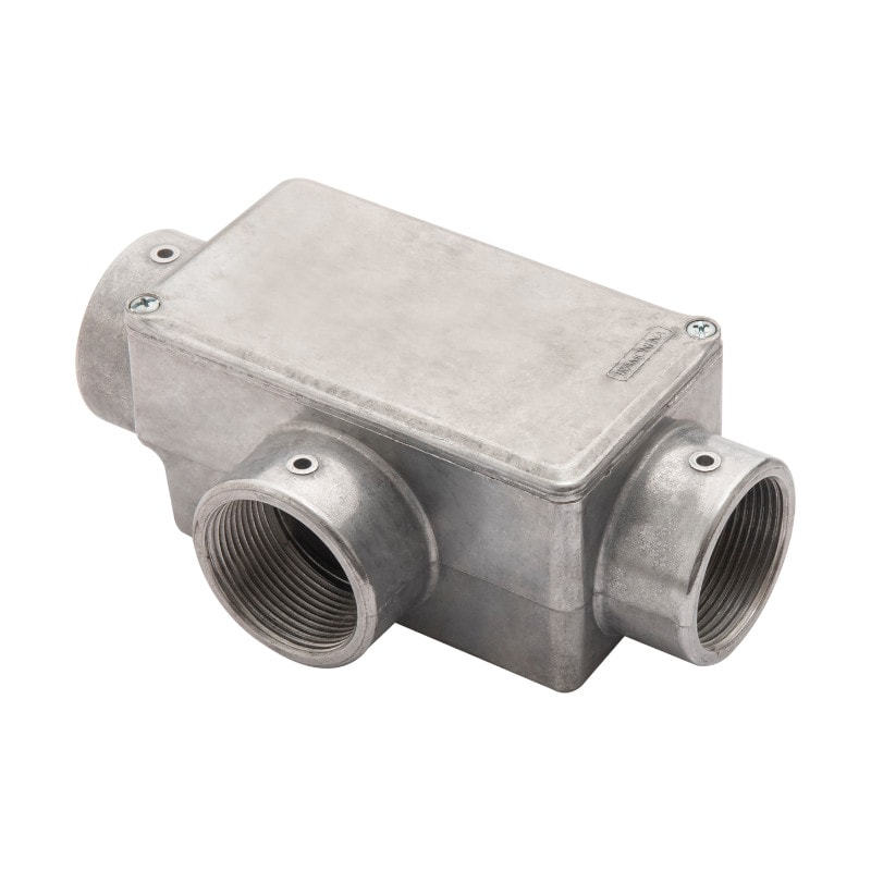 Condulete Fixo 2" Tipo "T" com Tampa 56106/306 TRAMONTINA ELETRIK ...