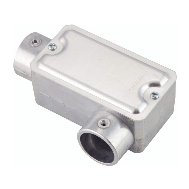 Condulete Fixo 3/4" Tipo LL com Tampa sem Rosca 56104032 TRAMONTINA ...