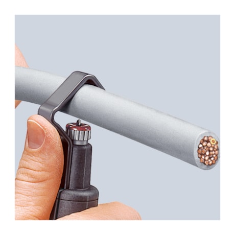 Decapador de Cabos Corte Espiral 19 a 40mm 16 30 145 SB KNIPEX ...