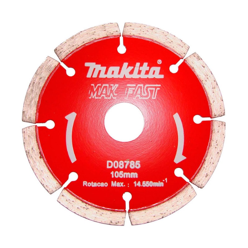 Disco Diamantado 105x20mm 7mm D-08785 MAKITA | Anhanguera Ferramentas
