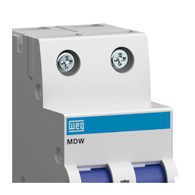 Mini Disjuntor Bipolar 32A MDW-C32-2 WEG|Anhanguera Ferramentas