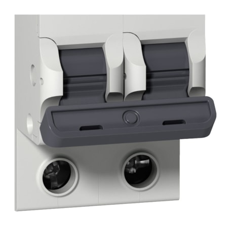 Disjuntor 2P 63A 3kA Termomagnético DIN Curva C com Alavanca Articulada EASY9 EZ9F33263 ...