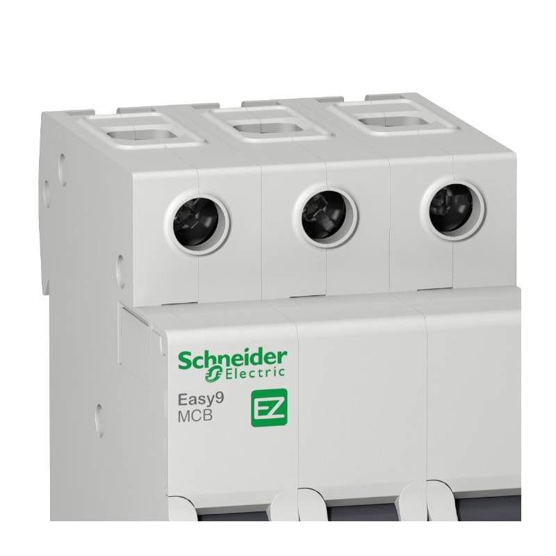 Disjuntor 3P 40A 5kA Termomagnético DIN Curva C com Alavanca Articulada EASY9 EZ9F33340 ...