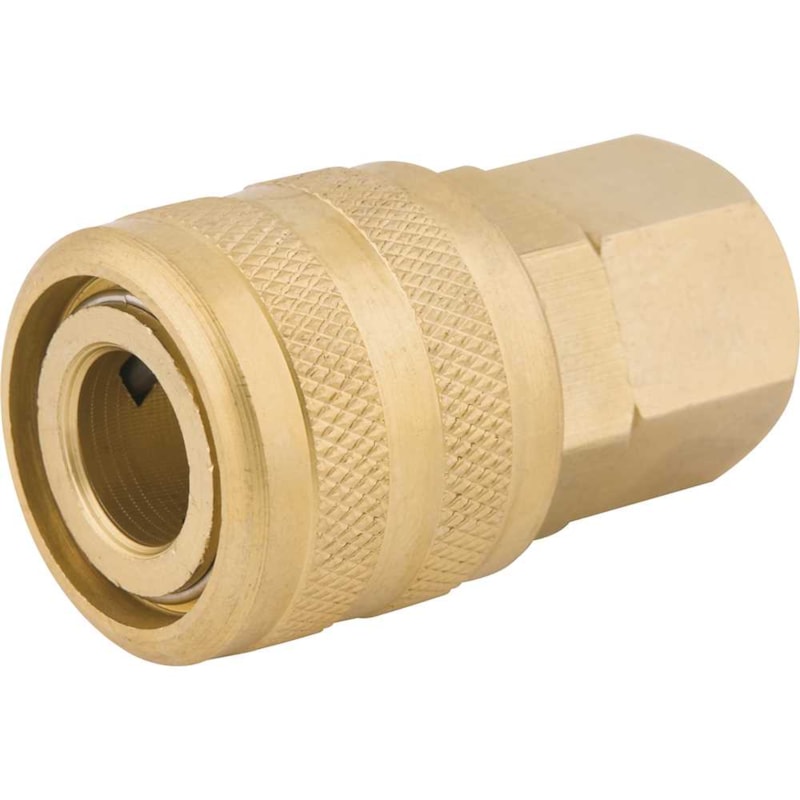 Engate Rápido 1/4" Rosca Fêmea 1/4" NPT com Rolete 5111114000 VONDER | Anhanguera Ferramentas
