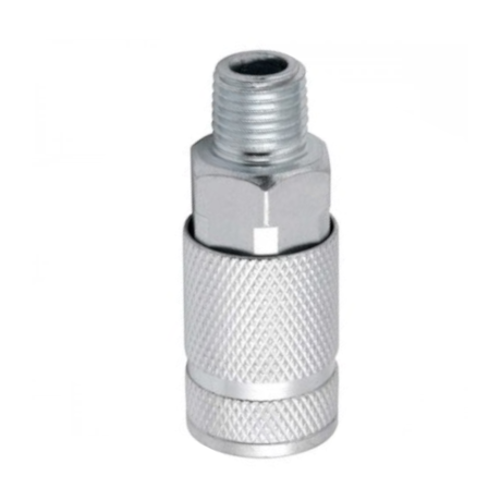 Engate Rápido 1/4" Rosca Macho 1/4" NPT com Esferas 5114314141 VONDER | Anhanguera Ferramentas