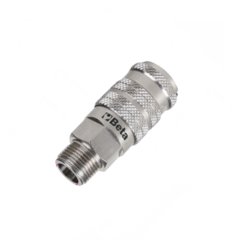 Engate Rápido ar 1/4" Rosca Macho 3/8" Bspt Perfil Asiático 1917JM BETA | Anhanguera Ferramentas