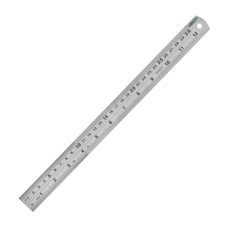 Escala de Aço Inox 1000mm/40" 7110-1000 INSIZE | Anhanguera Ferramentas