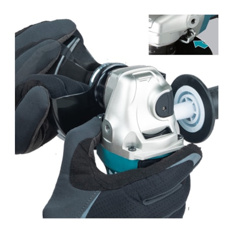 Esmerilhadeira Angular 4.1/2" 1300W GA4550 MAKITA | Anhanguera Ferramentas