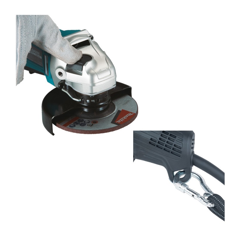 Esmerilhadeira Angular 4.1/2" 1300W GA4550 MAKITA | Anhanguera Ferramentas