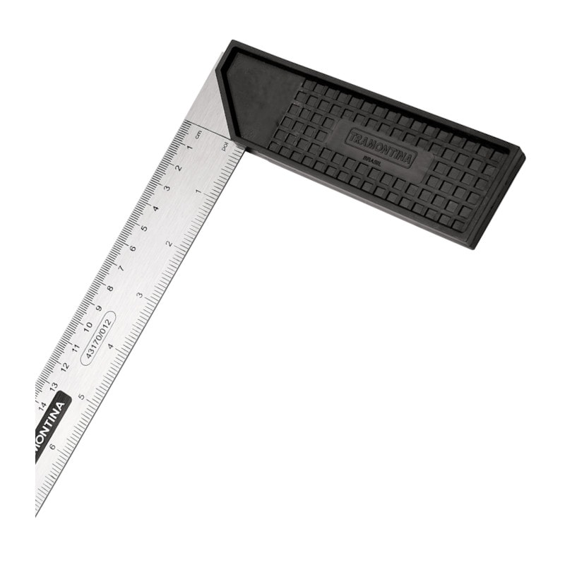 Esquadro de Aço Carbono 300mm 43170012 TRAMONTINA | Anhanguera Ferramentas