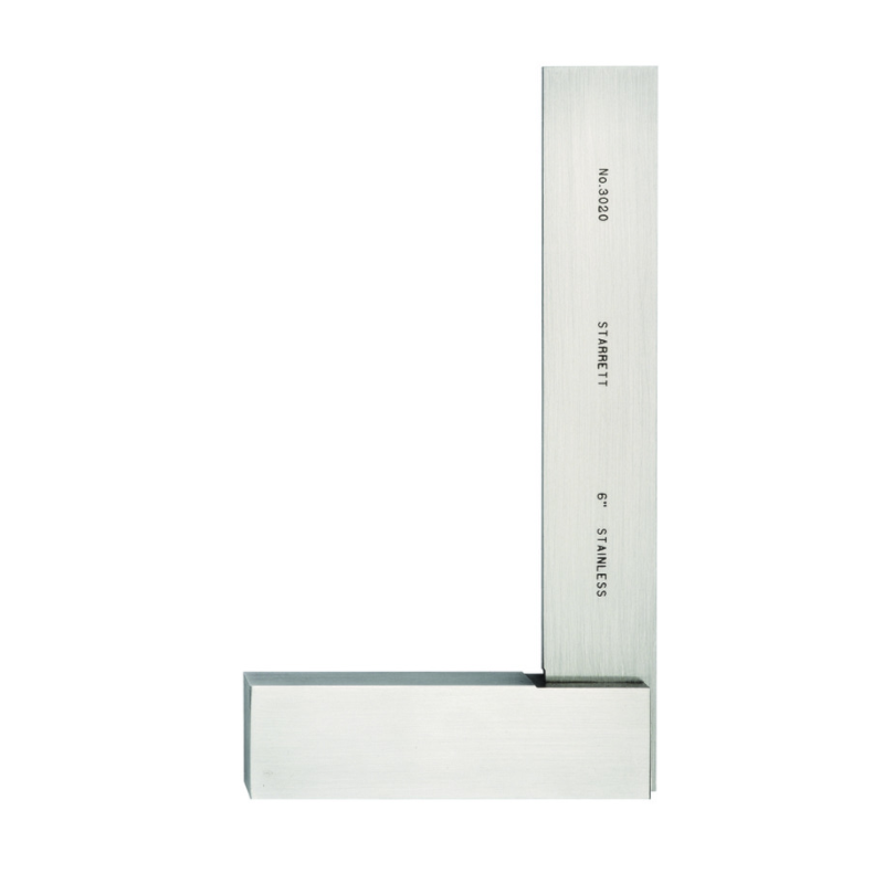 Esquadro de Precisão em Aço Inox 150mm/6" 3020-6 STARRETT | Anhanguera ...