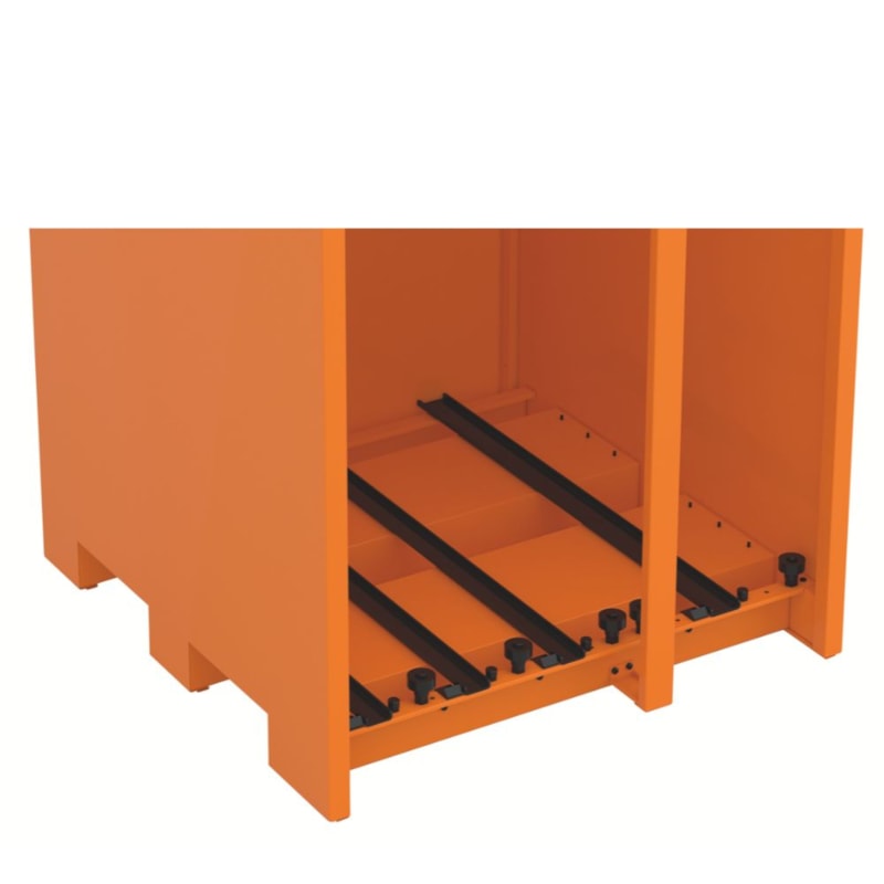 Estrutura de Armário Gaveteiro Vertical Laranja 44967001 TRAMONTINA PRO ...