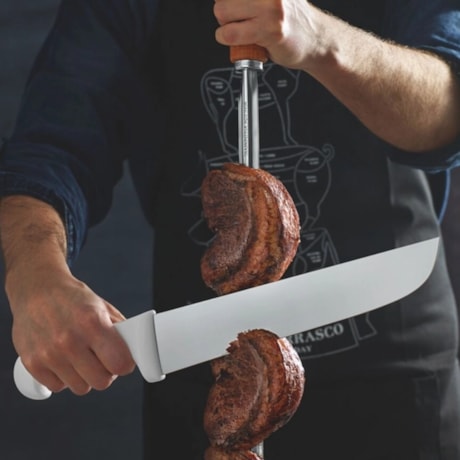 Faca Passador Profissional 12" com Lâmina em Aço Inox e Cabo em ...