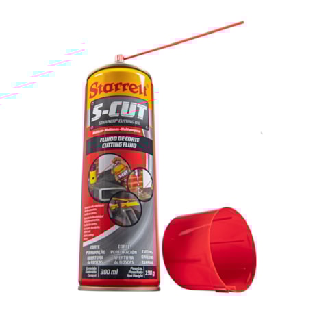 Fluido de Corte em Spray 300ml S-CUT300 STARRETT | Anhanguera Ferramentas