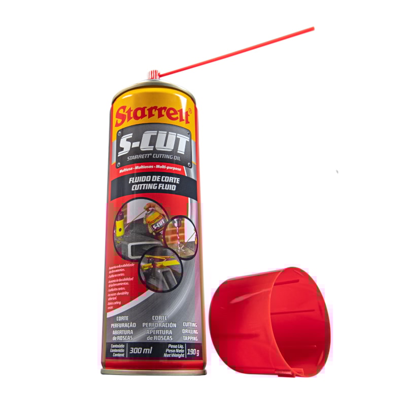 Fluido de Corte em Spray 300ml S-CUT300 STARRETT | Anhanguera Ferramentas