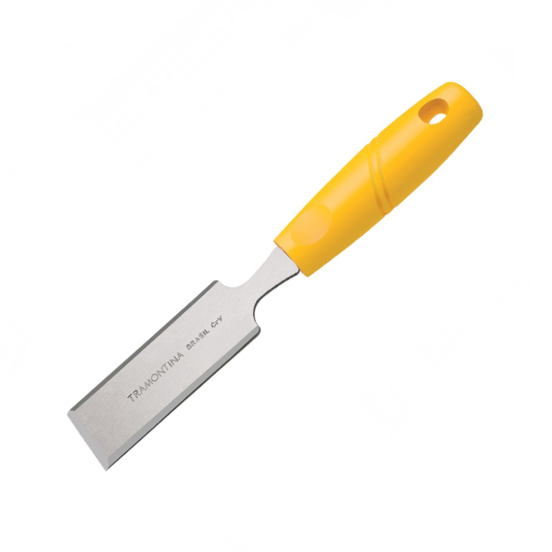 Formão Chanfrado 1/4" em Aço Cromo Vanádio com Cabo de Plástico ...