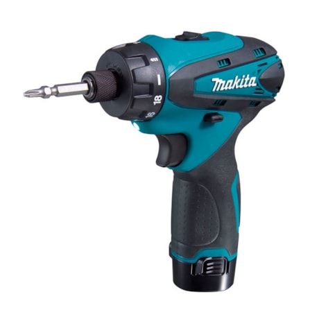 Furadeira Parafusadeira 1/4" 2 Baterias 12V Carregador Bivolt e Maleta ...