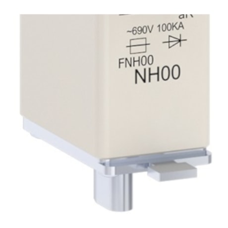 Fusível NH aR Ultra Rápido 63A 100kA em 690Vca FNH00-63K-A WEG ...