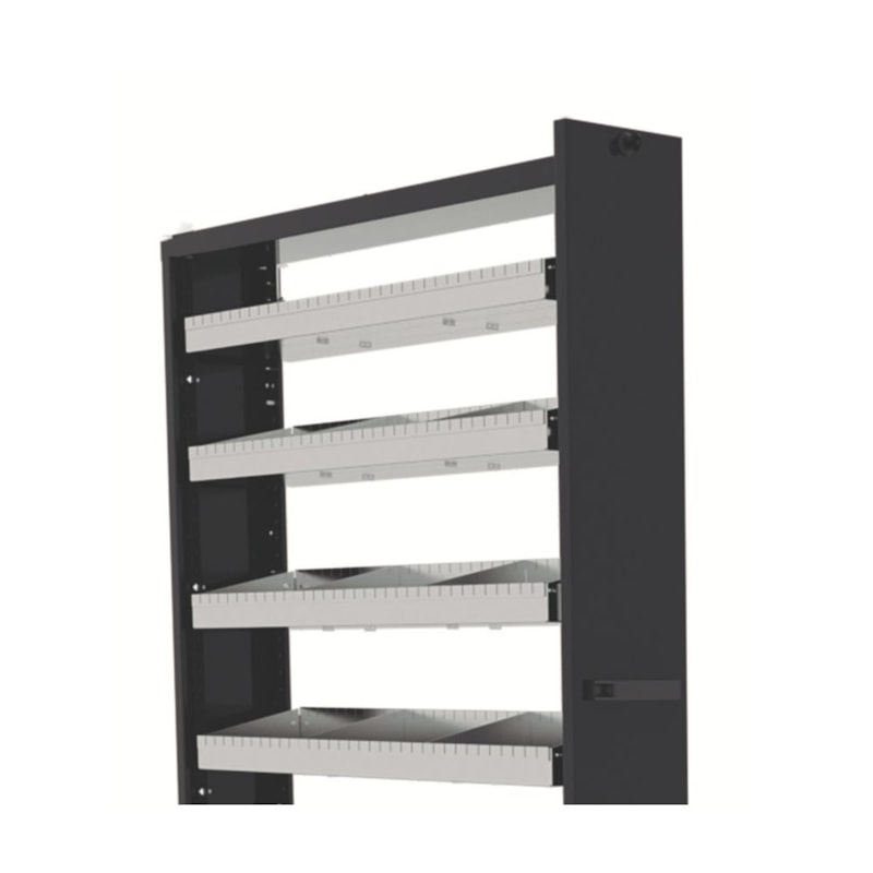 Gaveta para Armário Vertical 180mm com 7 Niveis D Prateleiras 44967904 ...