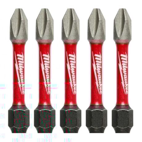 Jogo de Bits Phillips PH2 X 50mm Shockwave com 5 Peças 48-32-4602 ...