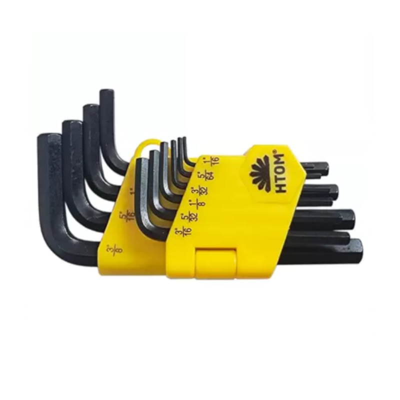 Jogo de Chave Hexagonal L 1/16" a 3/8" 10 Peças em Polegadas JGHXPOL10 ...