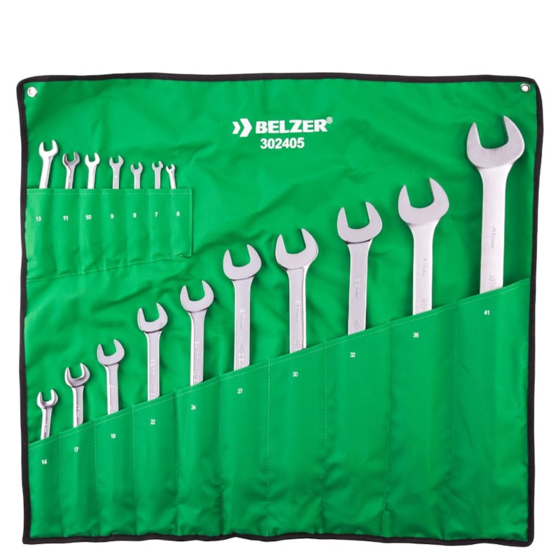 Jogo de Chaves Combinada 6mm a 41mm 17 Peças 302405B BELZER ...